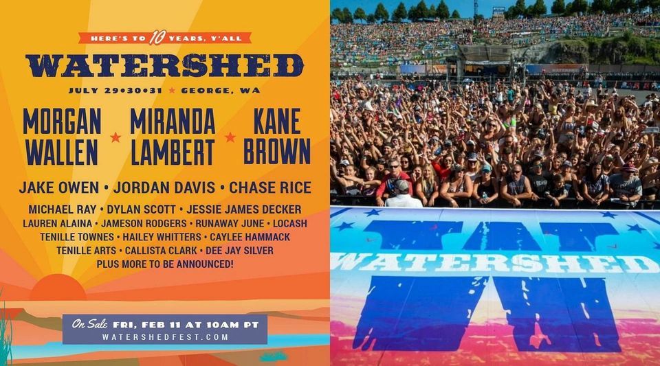 2022 Watershed Music Festival at Gorge Amphitheatre, West Palm Beach on ...