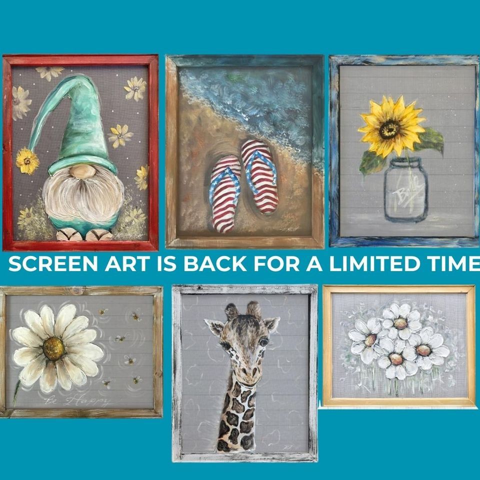 Screen Art is Back for a Limited Time-Lets Get Creative Together!! at ...