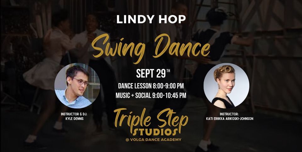Weekly Friday Night Swing Dance Lesson & Lindy Hop Social | Volga Dance Academy, Dunwoody, GA ...