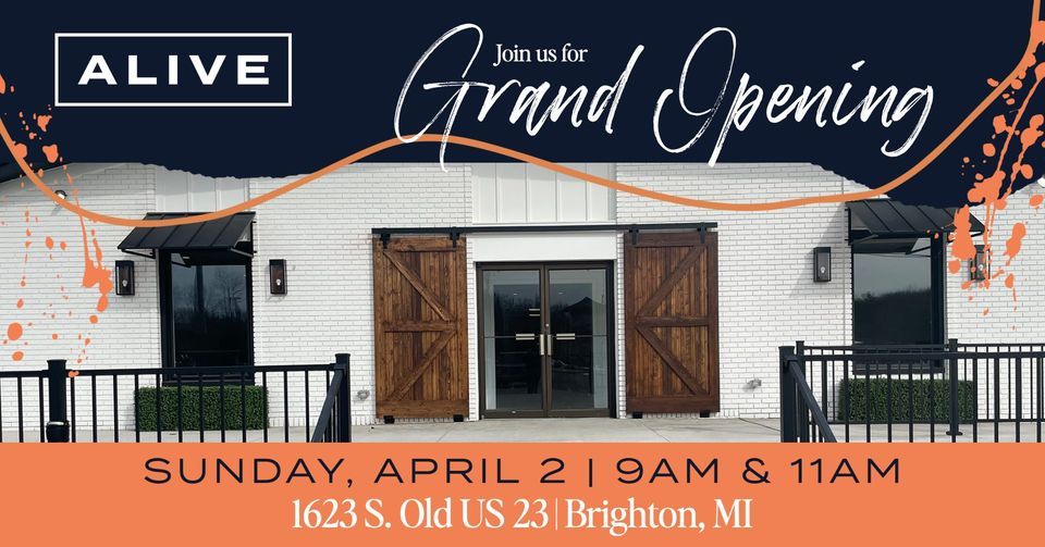 Grand Opening at New Building! | 1623 S Old US-23, Brighton, MI 48114 ...