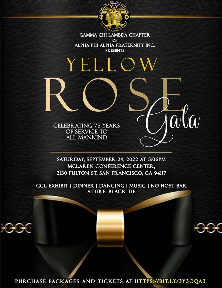 Yellow Rosa Gala, Celebrating 75 years of Service to All Mankind at The ...