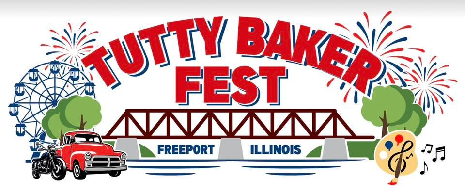 Tutty Baker Fest | Downtown Freeport Illinois | July 7 to July 9