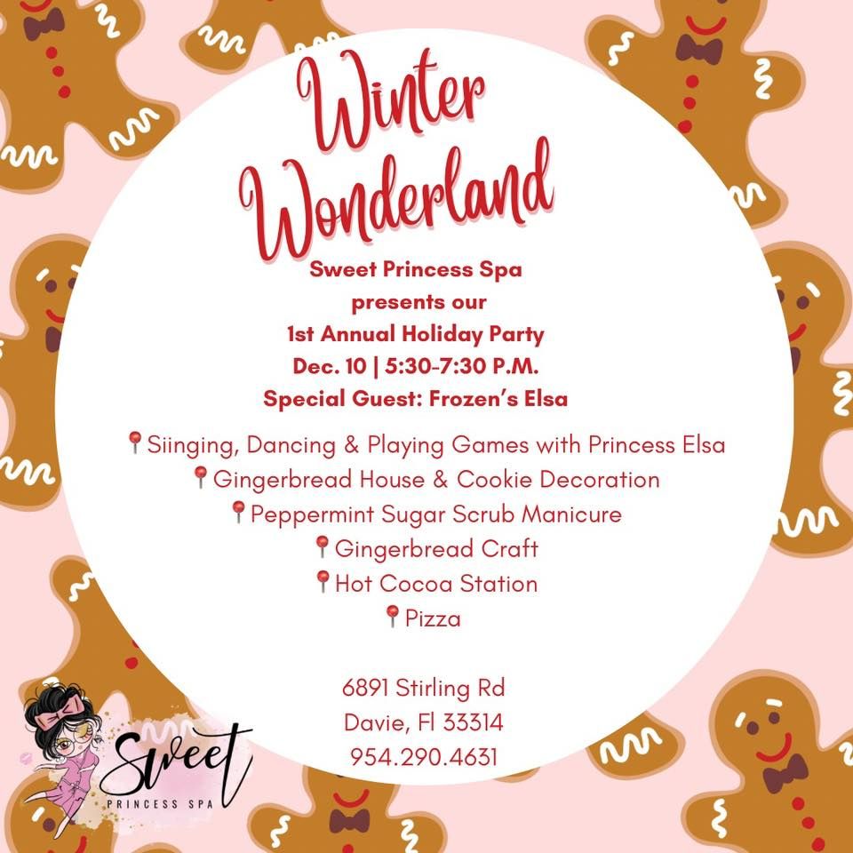 Gingerbread Winter Wonderland with Elsa | 6891 Stirling Rd, Davie, FL ...