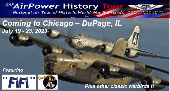 AirPower History Tour Coming to Chicago-DuPage, IL at DuPage Airport ...