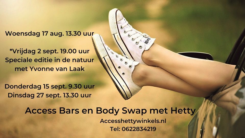 Access Bars en Body Swap | Access Hetty Winkels, Dieren, GE | August 17 ...
