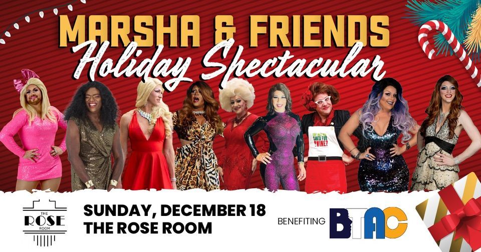 Marsha & Friends Holiday Spectacular at Rose Room @ S4, Dallas on 18th ...