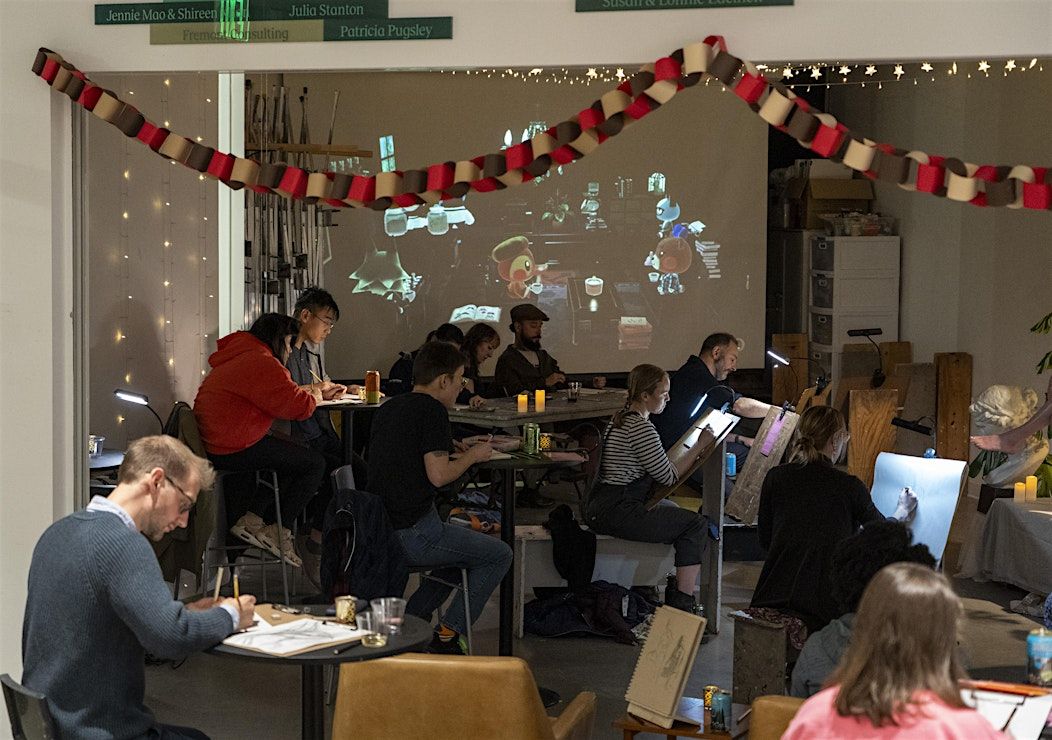 Drink & Draw: LOVERS & FRIENDS at Gage Academy of Art, Seattle on 12th ...