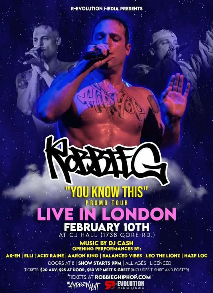 Opening up for Robbie G @Cj Hall Feb 10th | Canadian Dutch Club London ...