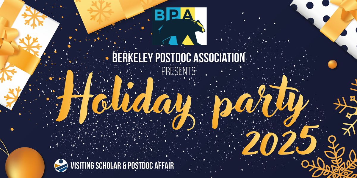 BPA Holiday Party 2025 at Hillside Club, Berkeley on 6th December, 2025