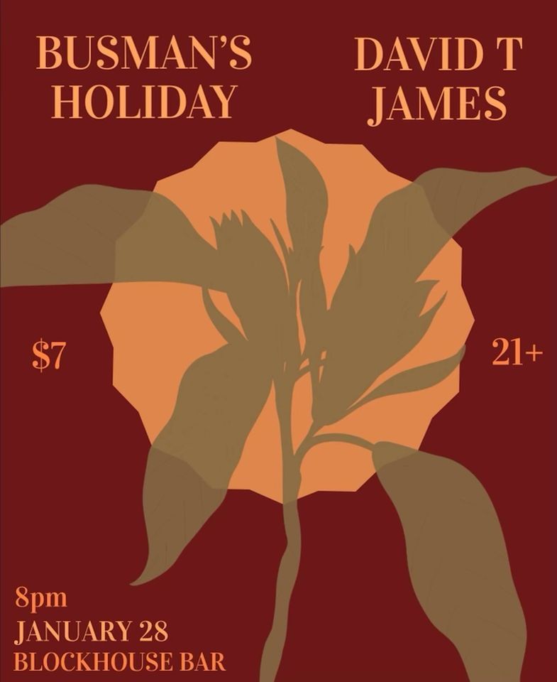 Busmans Holiday & David T James @ Blockhouse Bar at Blockhouse Bar ...