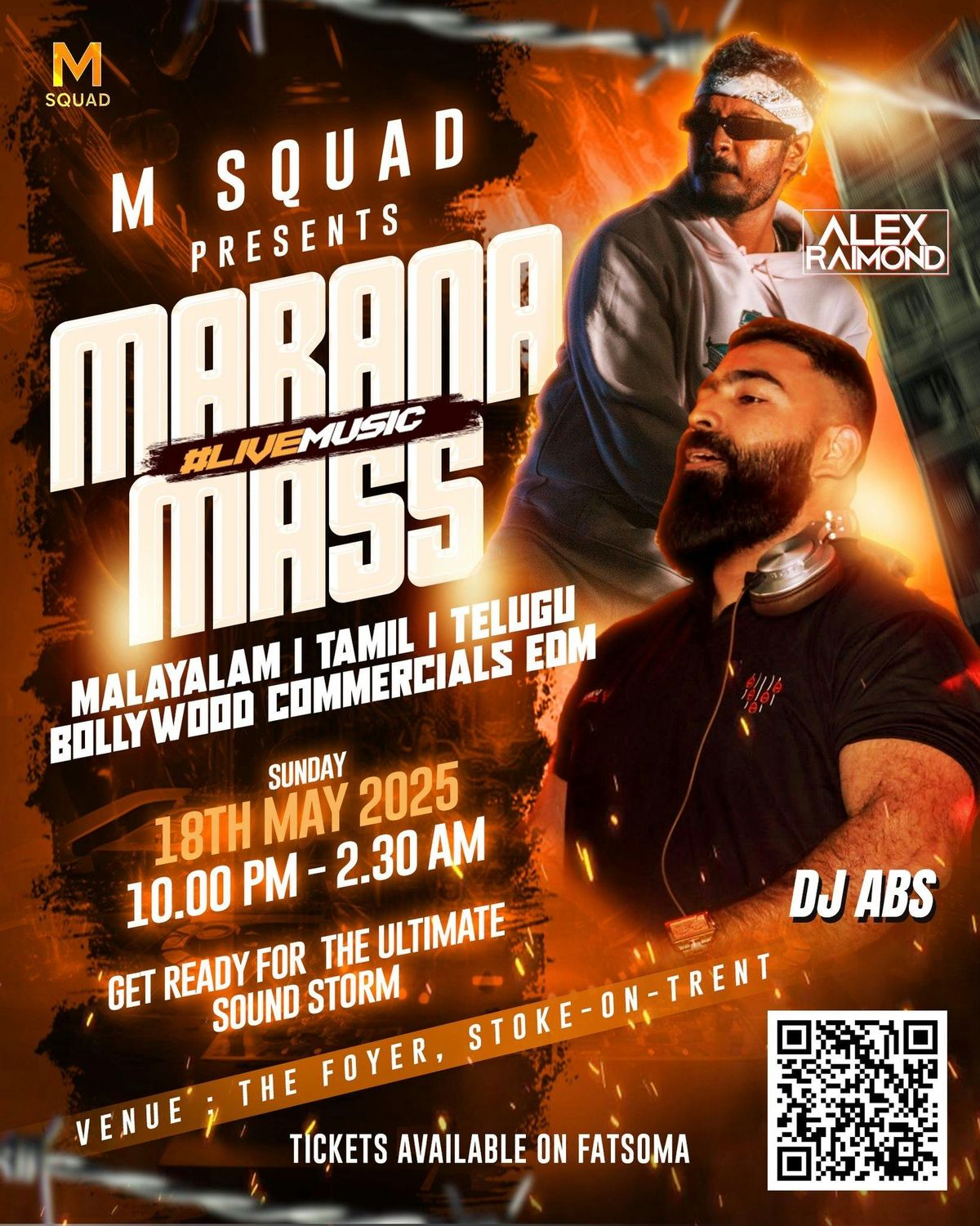 MARANA MASS | THE FOYER, Stoke On Trent, EN | May 18 to May 19