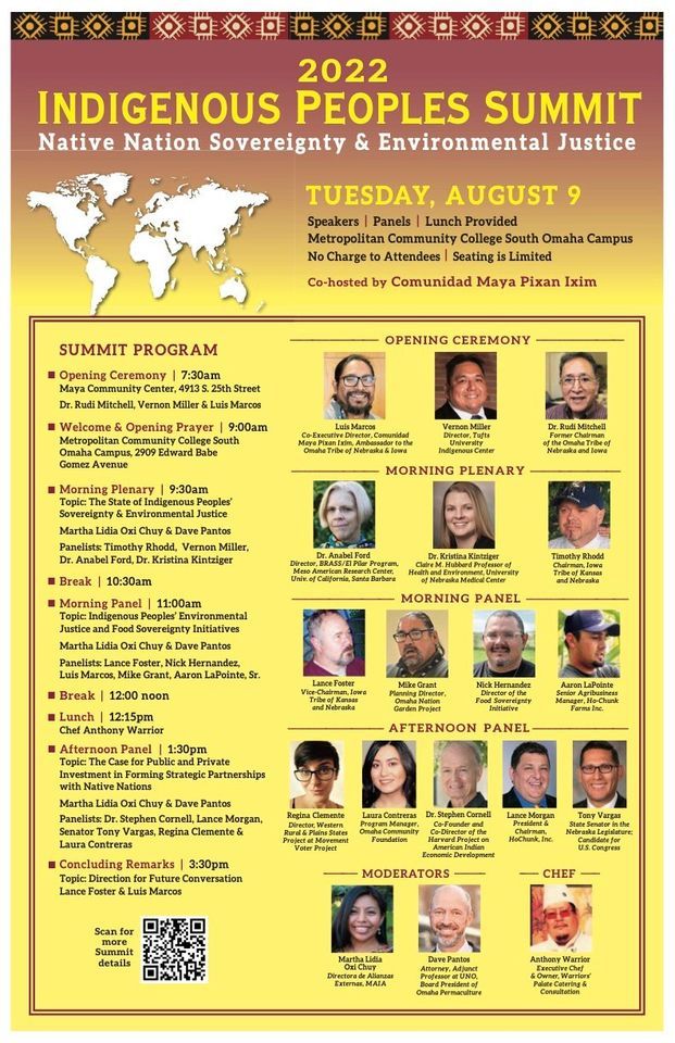 Indigenous Peoples Summit 2022 at Metropolitan Community College ...