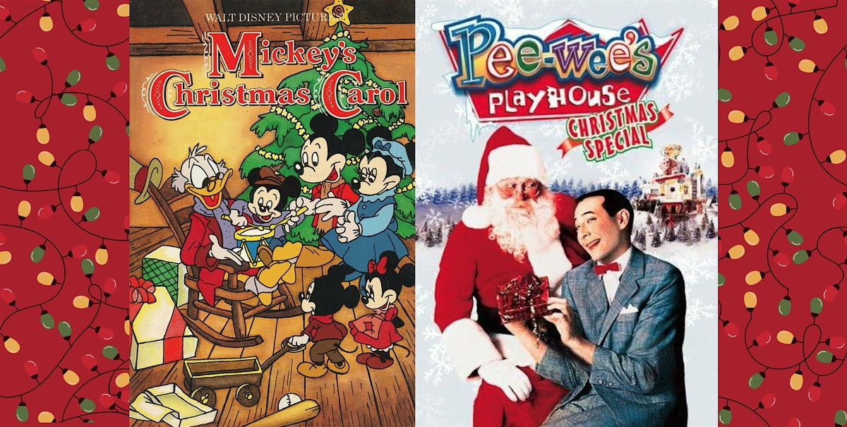 Mickeys Christmas Carol \ Christmas at Pee Wees Playhouse Double ...