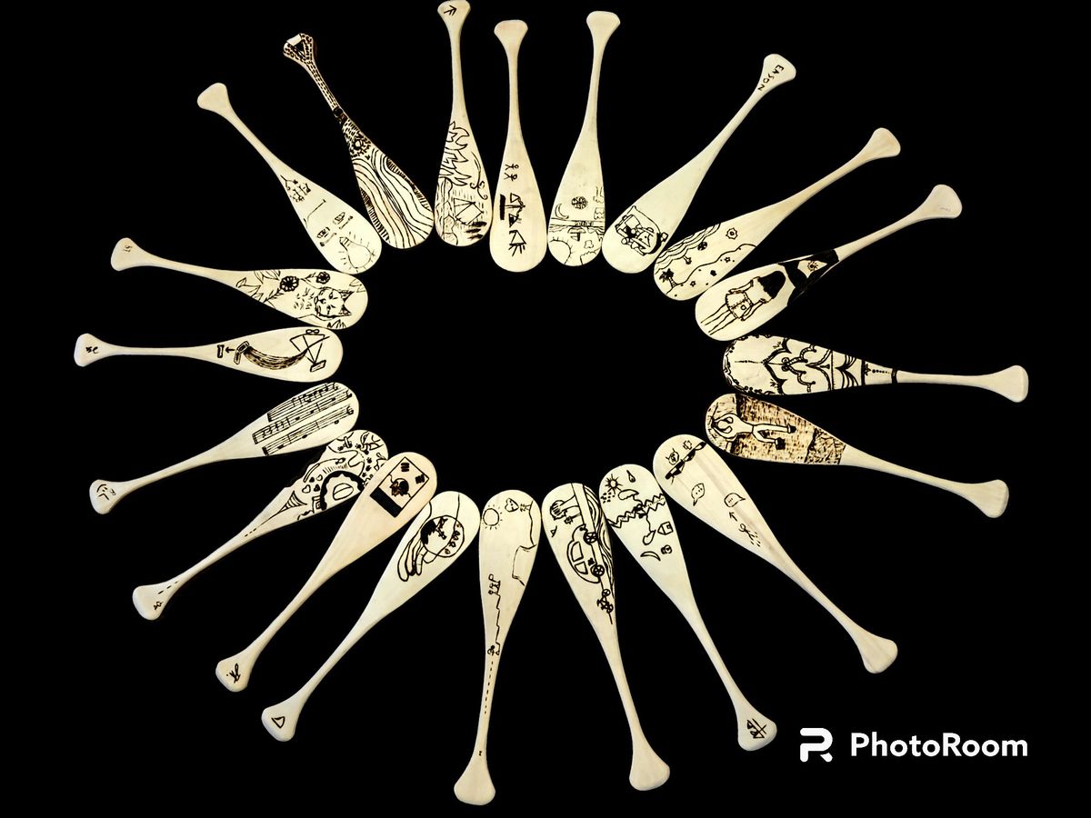 Pyrography - Paddle Burning Workshop with Vicky the Real Artist at The ...