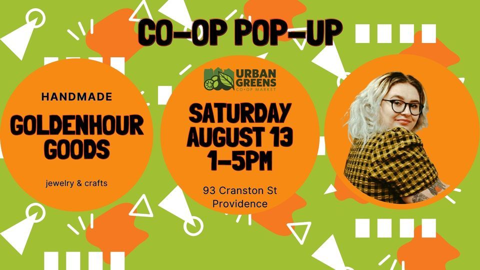 Co-op Pop-up with Goldenhour Goods, Tear, and Neon Forest! | Urban ...