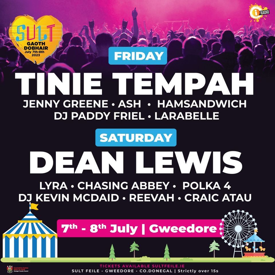 Sult Music Festival 2023 - Gweedore - Co.Donegal at Sultfeile ...