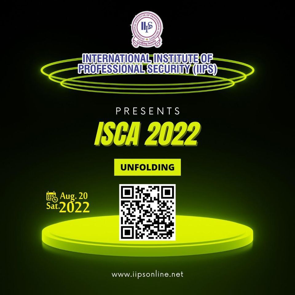 ISCA 2022 | Nicon Luxury Hotel, Abuja, Minna, NE | August 20, 2022