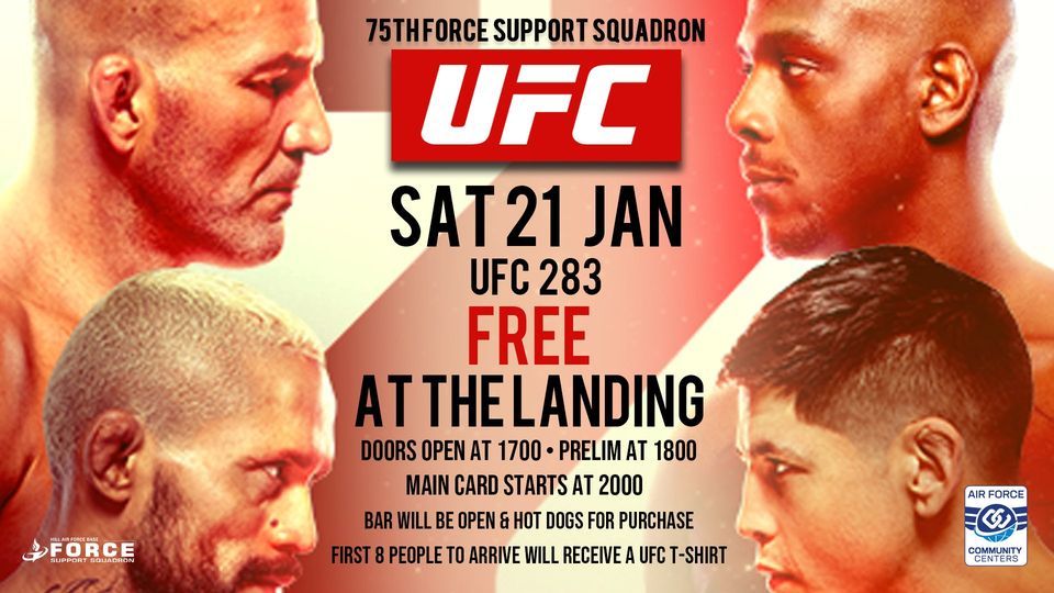 UFC 283 Fight at the Landing at The Landing, Layton on 21st January, 2023