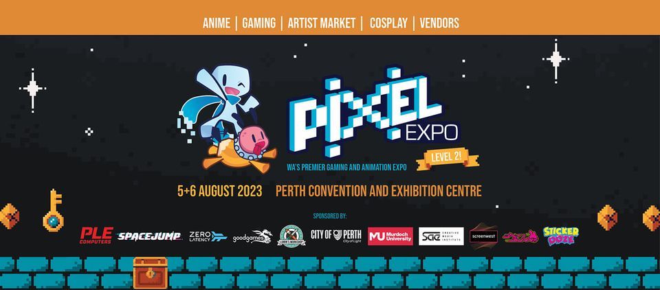 Pixel Expo: Level 2 [AUG 5+6] | WAs Premier Gaming and Animation Expo ...