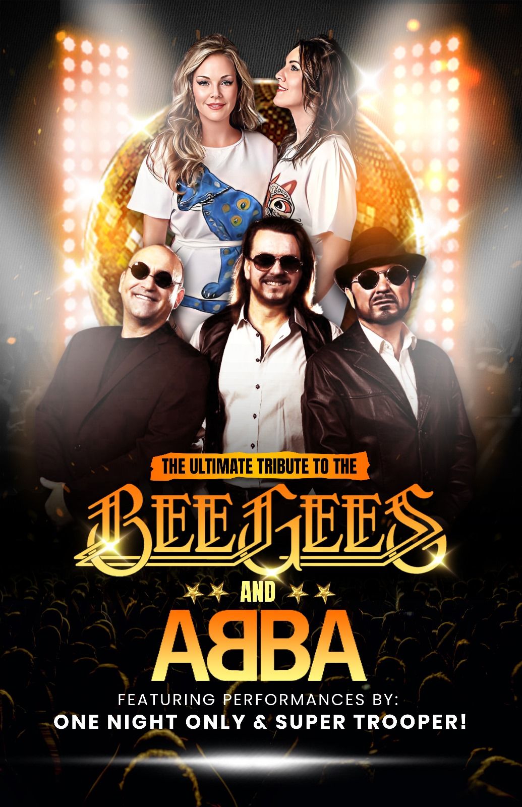 One Night Only and Super Trooper - A Tribute To The Bee Gees and Abba ...