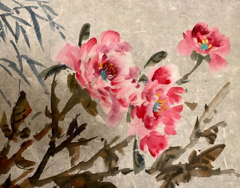 Watercolor on Rice Paper for Students 12-18 years old with Joy Kuo ...