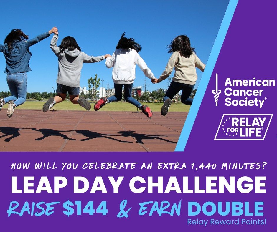 Relay for Life Leap Day Challenge | 1901 N Carlson St, Westland, MI ...