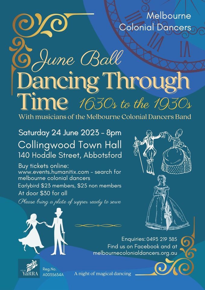 Dancing through Time Ball - with Melbourne Colonial Dancers ...