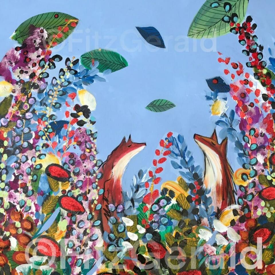 Demonstration Evening. Local Artists Anna Fitzgerald & Cliff Gorman. at ...