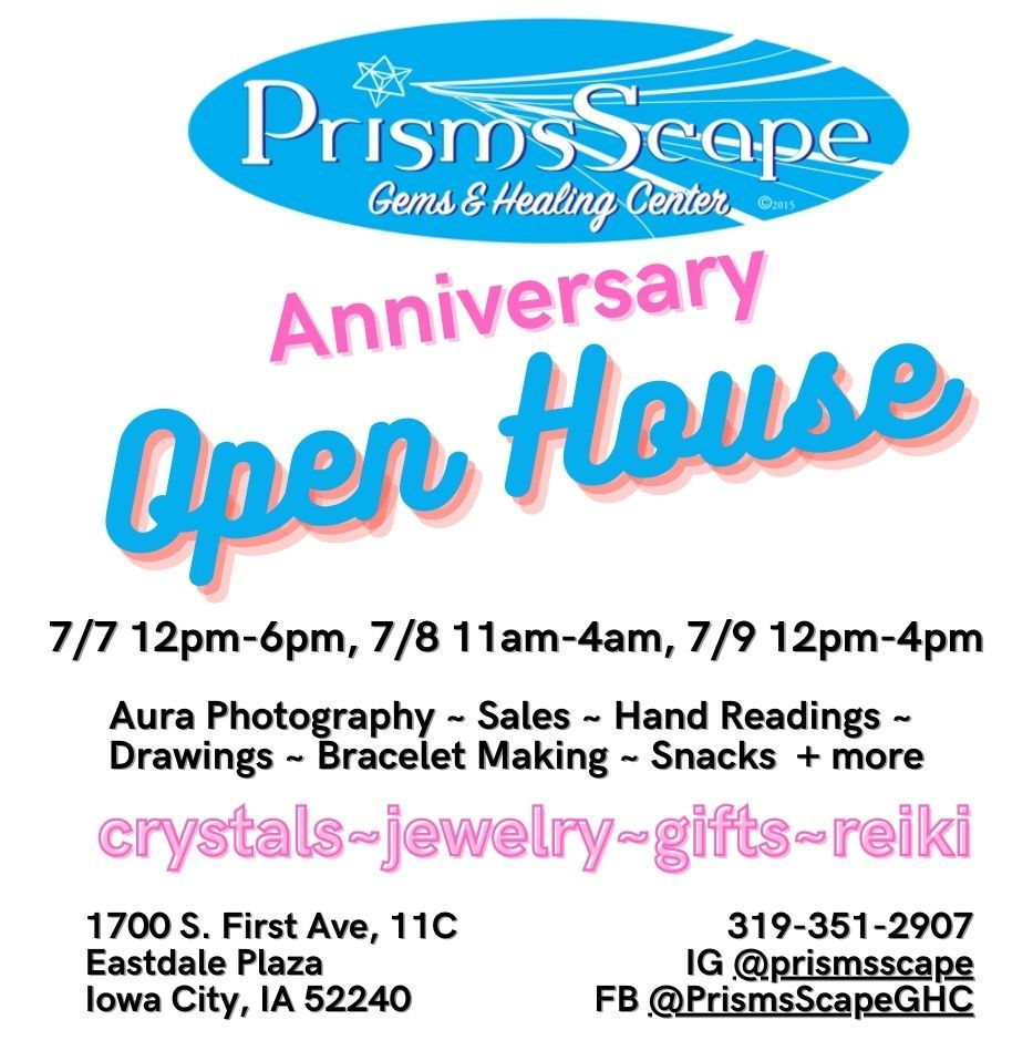 Aura Photography at PrismsScapes Summer Anniversary Open House July ...
