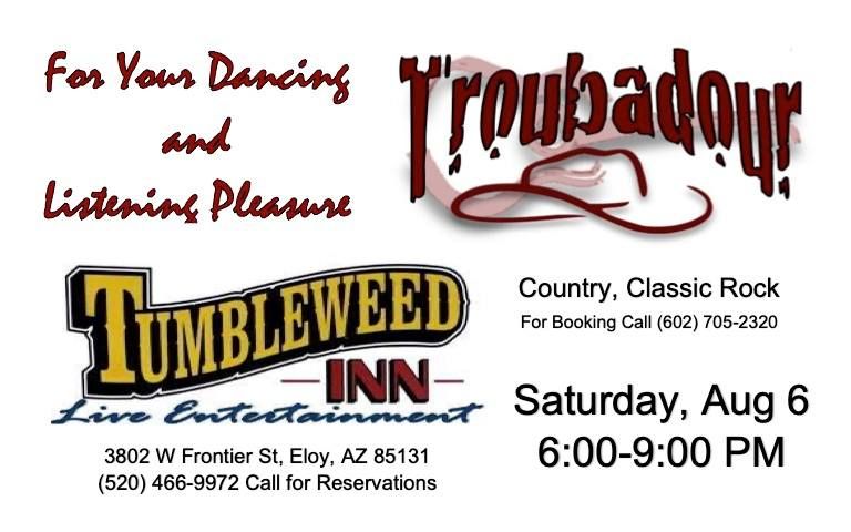 Tumbleweed Inn | Tumbleweed Inn, Eloy, AZ | August 6, 2022