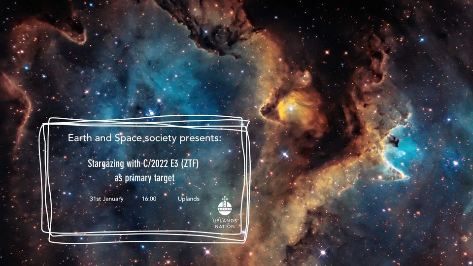 Stargazing with C/2022 E3 (ZTF) as primary target at Uplands nation ...