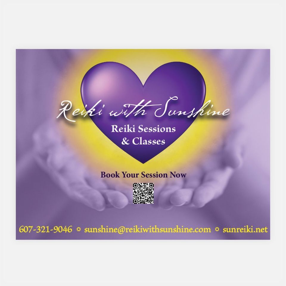 Reiki Share | Reiki with Sunshine, Binghamton, NY | December 18, 2022