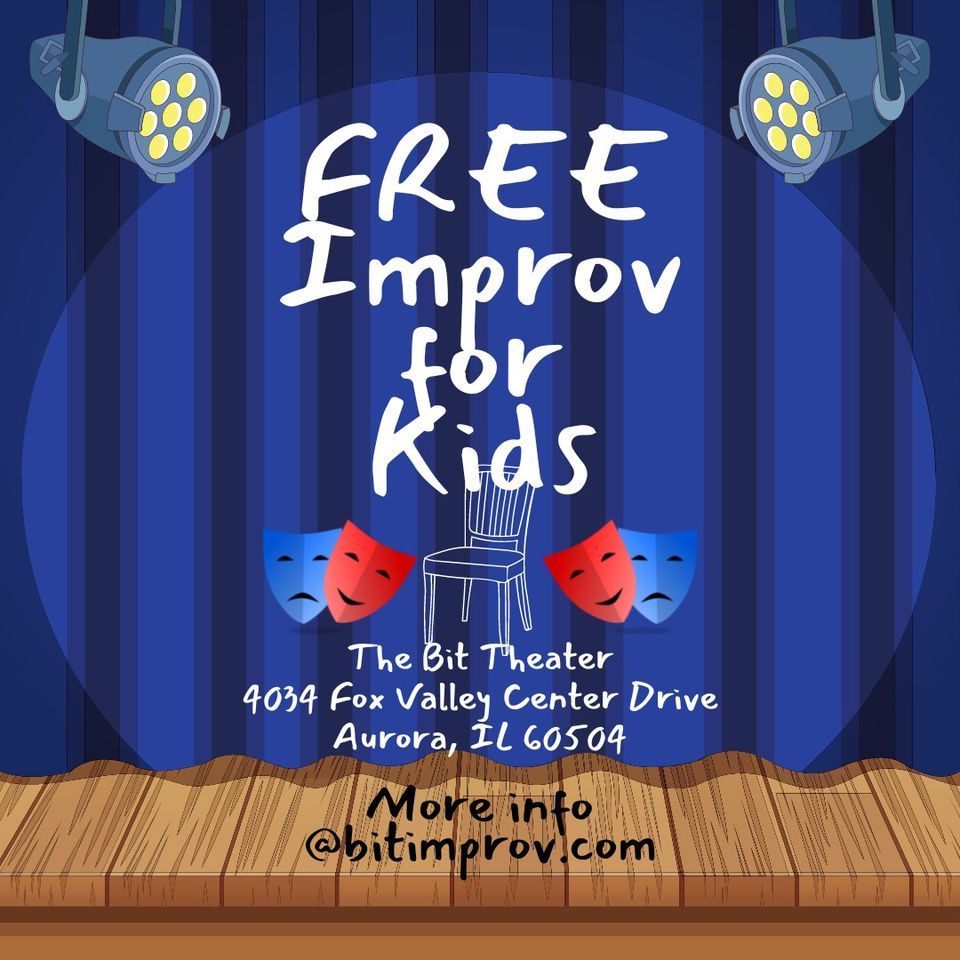 FREE Improv for Kids at Bit Theater, Aurora on 12th March, 2023