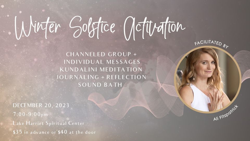 Winter Solstice Activation | Lake Harriet Spiritual Community (LHSC ...