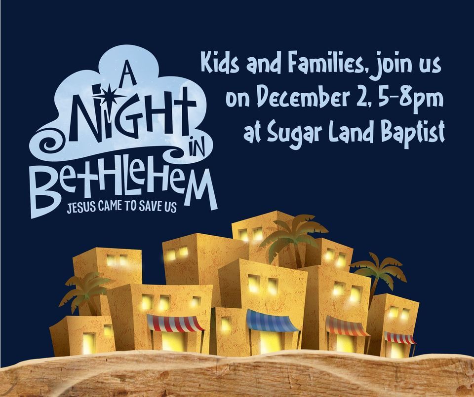 A Night in Bethlehem at Sugar Land Baptist Church on 2nd December, 2022