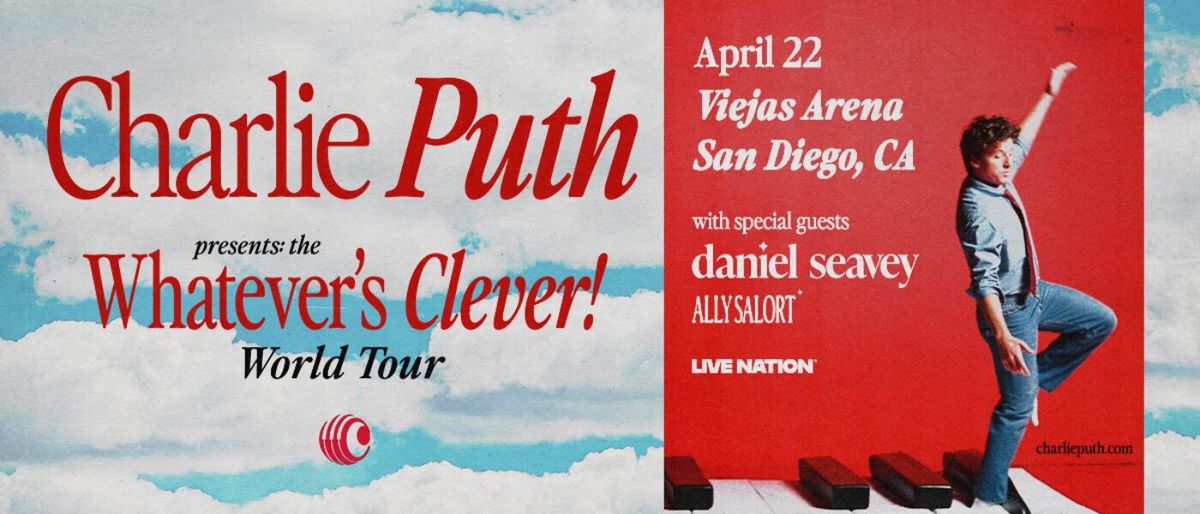 Charlie Puth Daniel Seavey & Ally Salort at Wamu Theater At Lumen Field ...