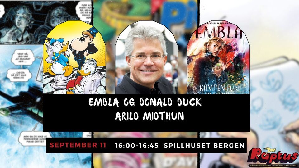Raptus 2022: Embla og Donald Duck med Arild Midthun | Spillhuset Bergen | September 11, 2022