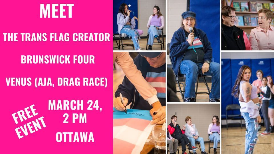 Meet the Trans Flag Creator, Brunswick Four, and Venus (Aja, DragRace ...