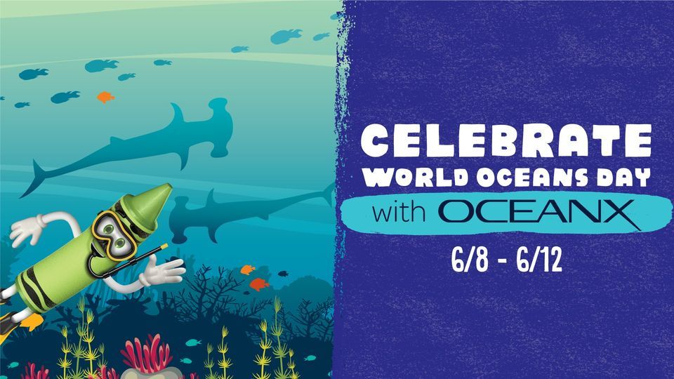 Celebrate World Oceans Day at Crayola Experience! at Crayola Experience Chandler on 8th June, 2022
