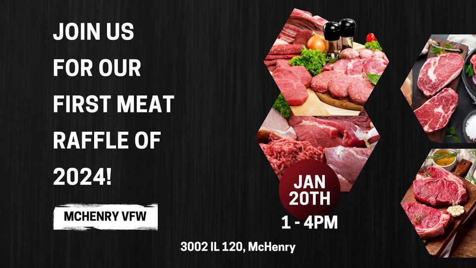 Our First Meat Raffle of 2024 @ the V! | McHenry VFW Post 4600 ...