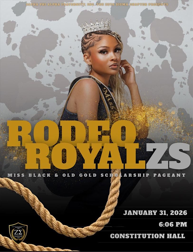Zeta Sigma Chapter- Miss Black & Old Gold Scholarship Pageant 2026 at ...