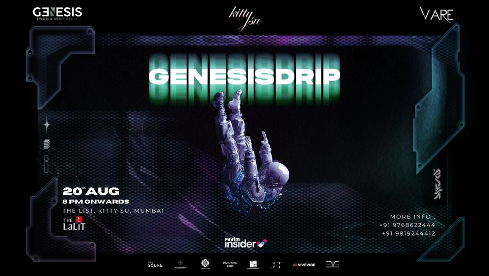 Genesis Drip Ft. Houdini | Kitty Su Mumbai | August 20, 2022