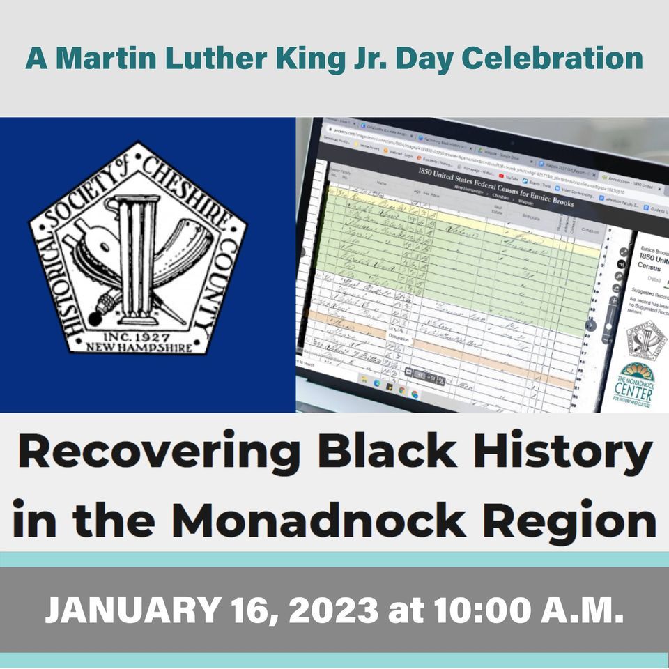 Recovering Black History in the Monadnock Region - A Martin Luther King ...