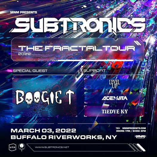 Subtronics: The Fractal Tour | Buffalo RiverWorks | March 3, 2022