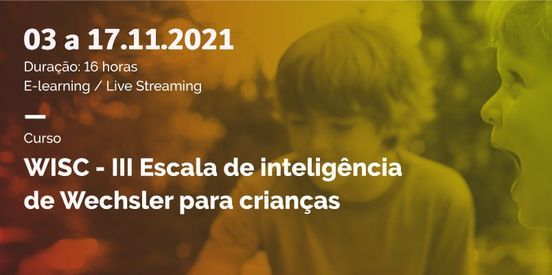 WISC - III Escala de inteligência Wechsler para crianças at MDC ...