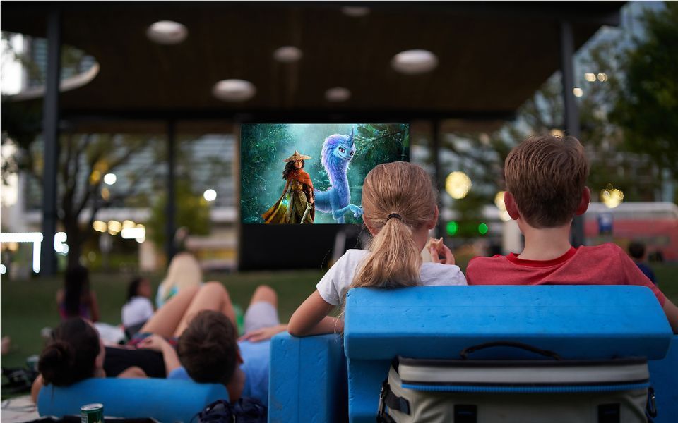 Family Movie Night: Raya and the Last Dragon at Levy Park Houston on ...