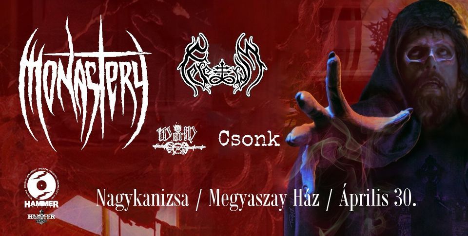 Divine Damnation Tour 2022 - Monastery/Feretrum/Csonk/Worm at ...