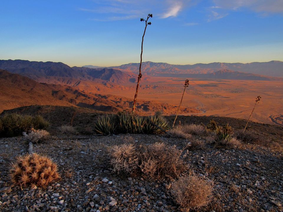 Yaqui Ridge Peak Hike- Strenuous | Anza-Borrego Desert State Park ...