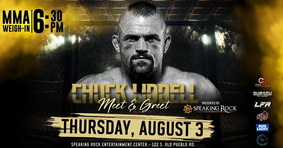 LFA 164 MMA Texas Tour Weigh-In & Chuck Liddell Meet & Greet at ...