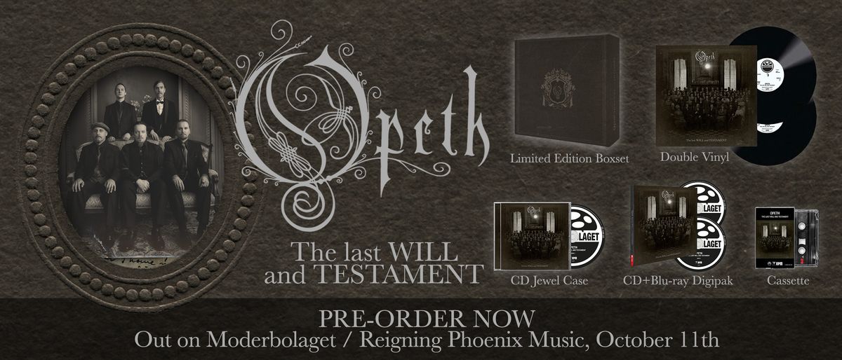 Opeth in Sydney | Sydney Opera House - Concert Hall, Pyrmont, NS ...